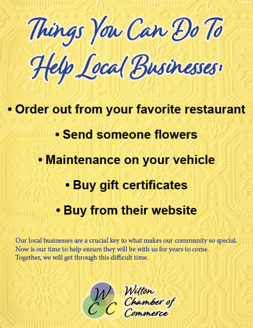 How to help local businesses | Wilton Chamber & Development Alliance